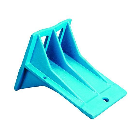 Cast Iron Wheel Chock - Reversible — MasonLift Limited