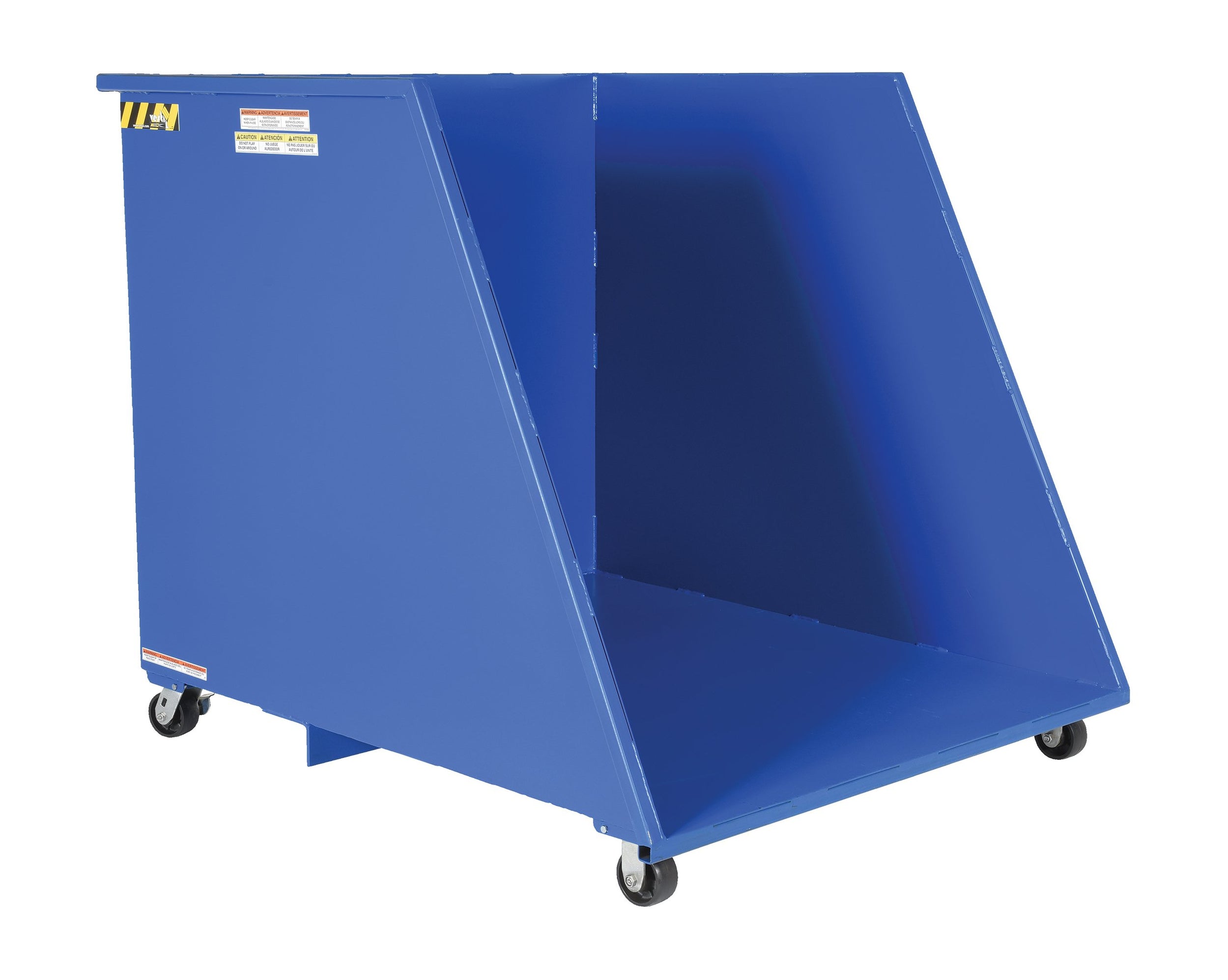 Open Ended Steel Dumping Hopper — MasonLift Limited