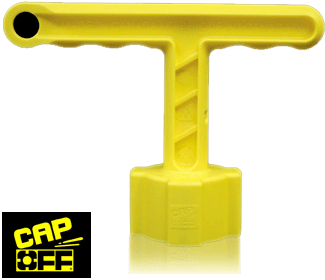 Cap-off Forklift and Industrial Battery Cap Removal Tool